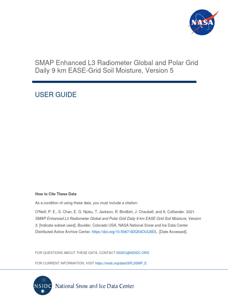 Smap | PDF | Snow | Precipitation