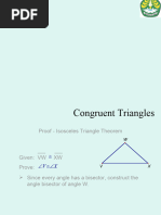 Understanding Congruent Triangles | PDF | Triangle | Triangle Geometry