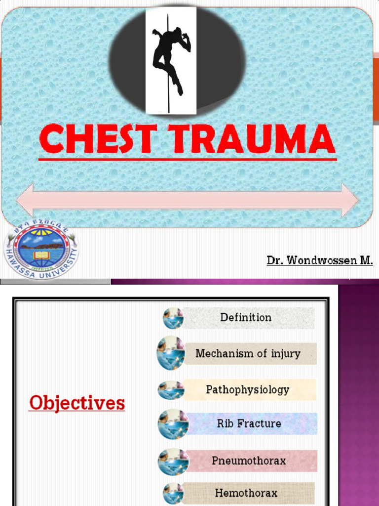 Chest Injuries & Their Management (2) | PDF | Thorax | Medical Emergencies