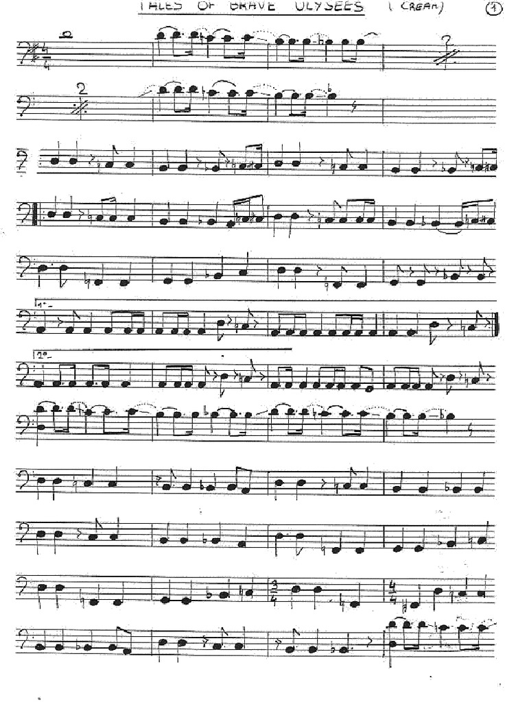 Tales of Brave Ulysses | PDF