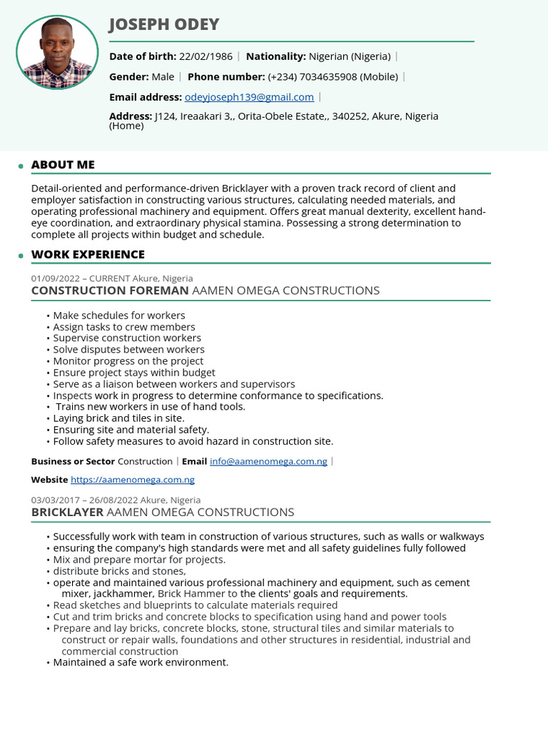 Original Bricklayer Correct | PDF | Brick