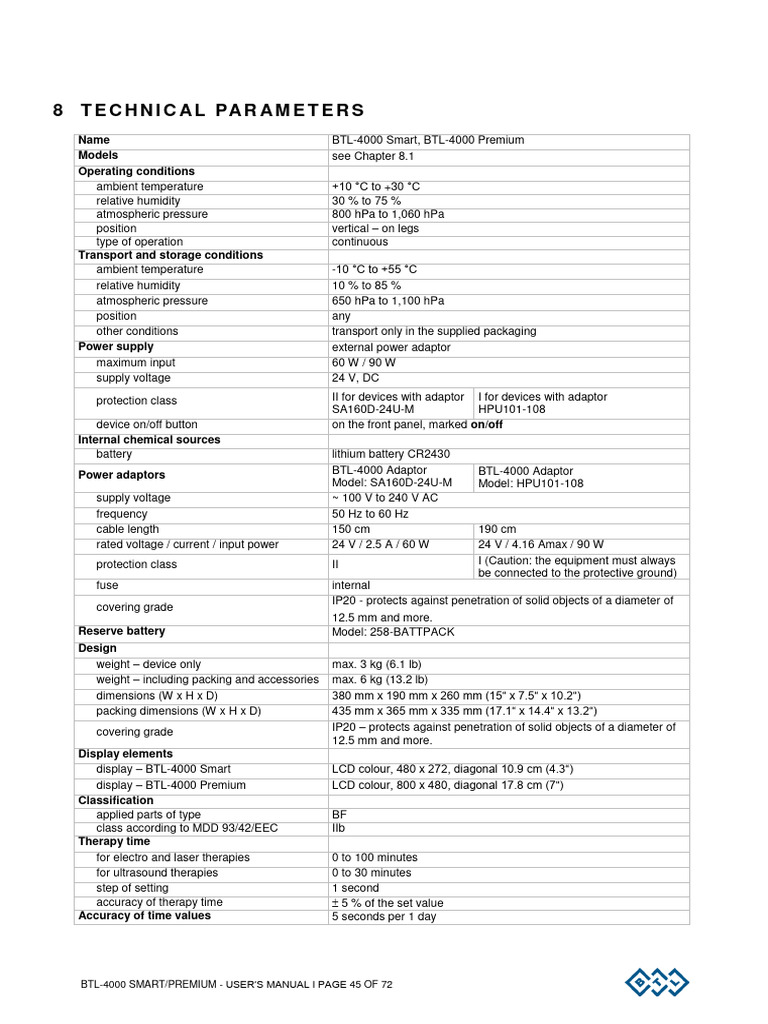 Páginas Desde058-80 - BTL-4000 - Smart&Premium - User - Manual - EN206 | PDF | Power Supply ...