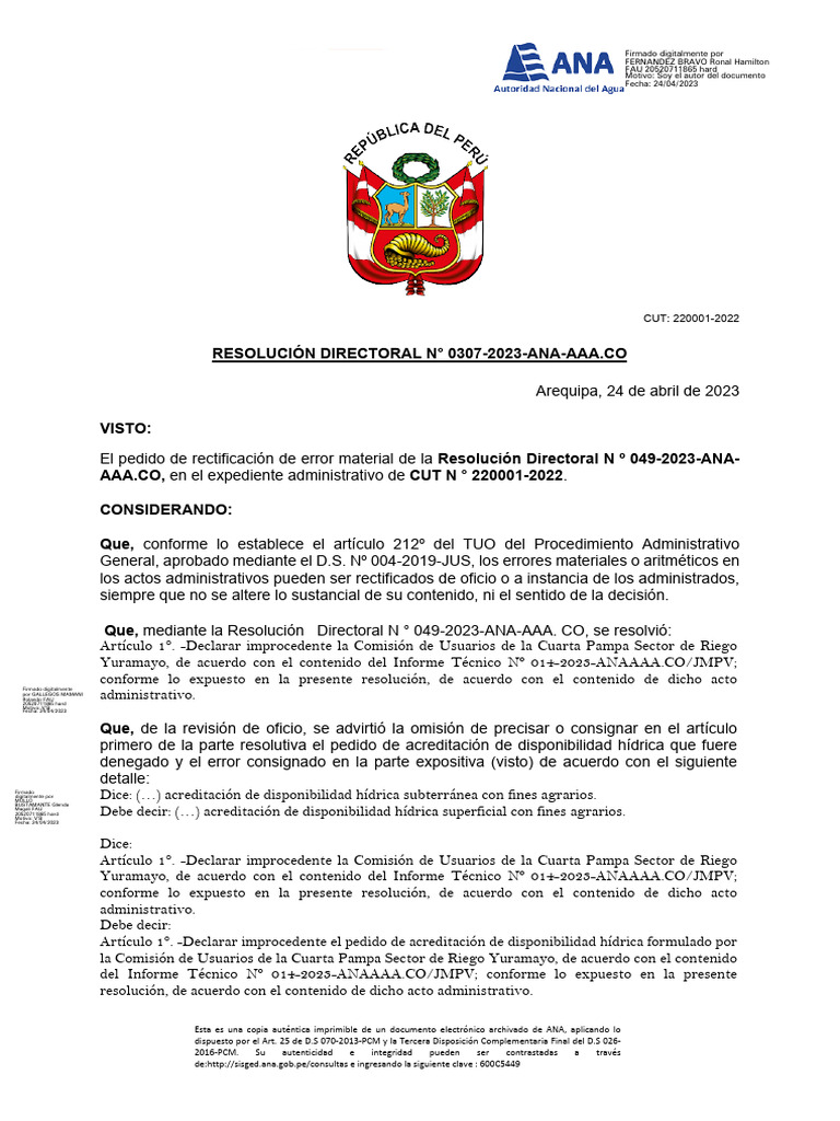 28 RD 0307 2023 02 | PDF | Gobierno | Justicia