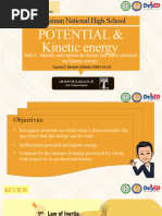Kinetic and Potential Energy Webquest | PDF | Kinetic Energy ...