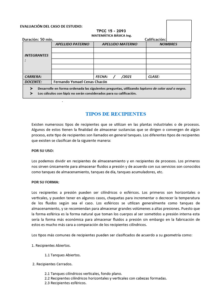 CASO 3 Taller de Competencia | PDF
