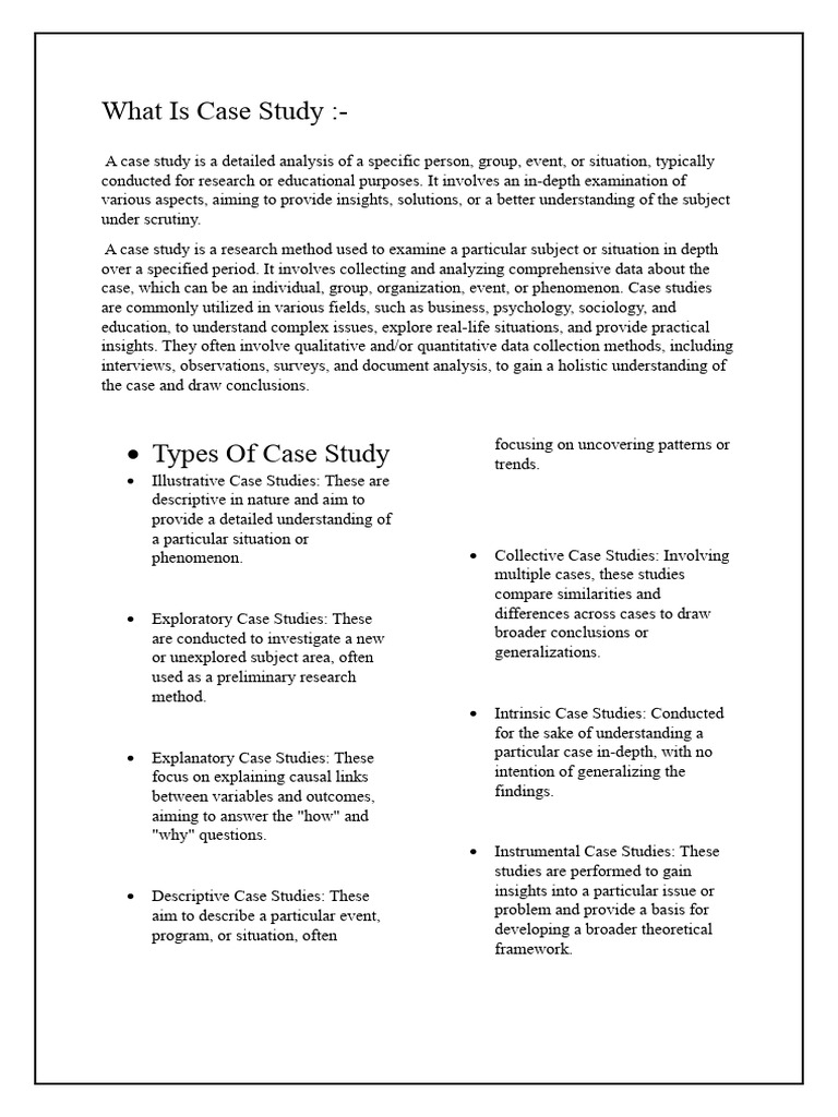 Sheetal Case Study | PDF | Case Study | Qualitative Research