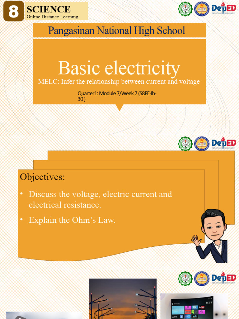Lesson 7 Basic Electricity | PDF | Voltage | Electric Current