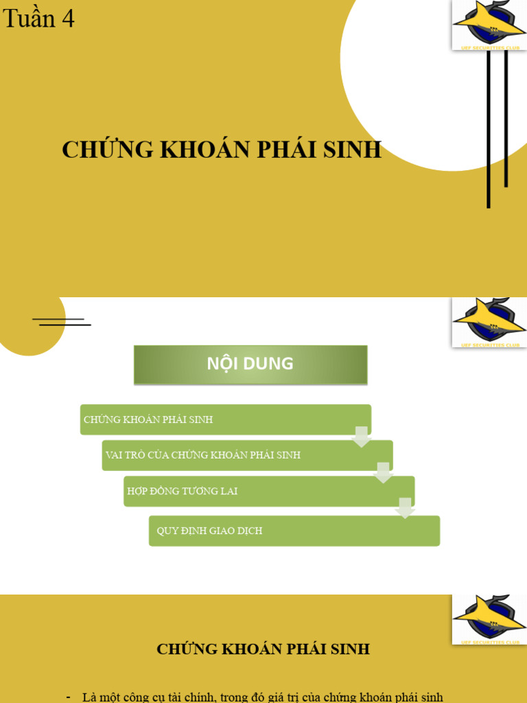 CH NG Khoán Phái Sinh | PDF