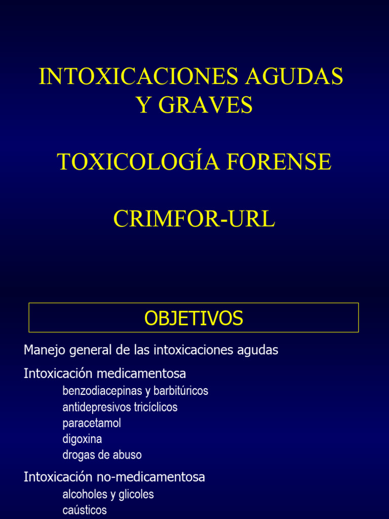 Intoxicaciones-Medicamentosas-Y-No-Medicamentosas | PDF ...