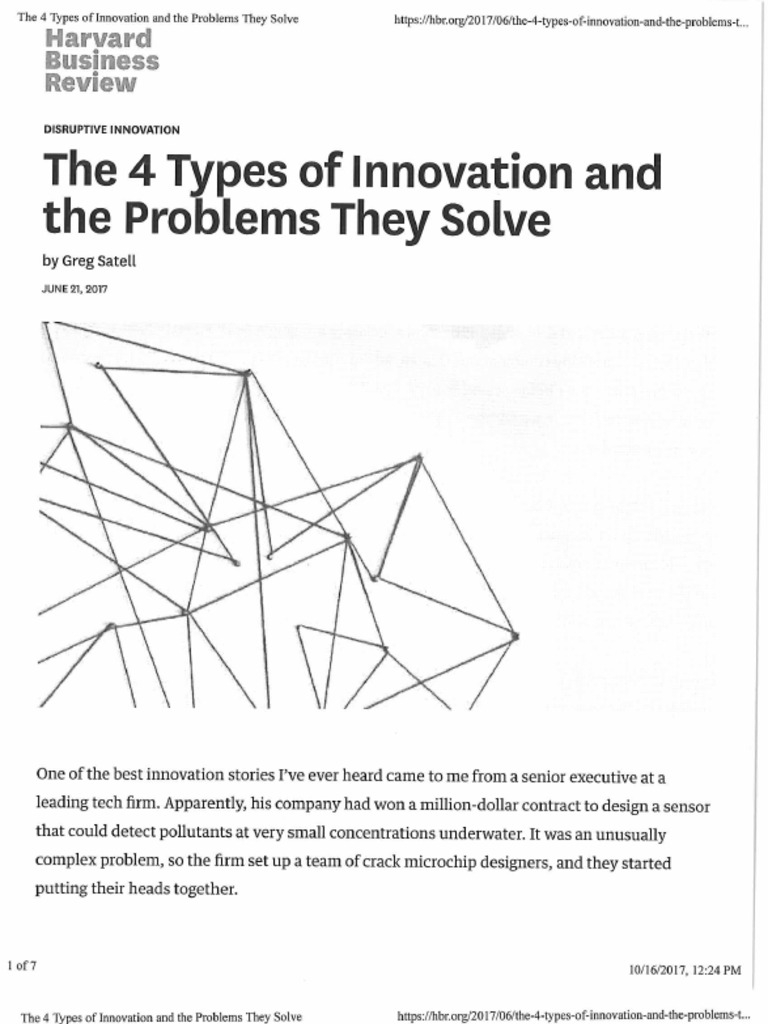 4 Types of Innovation | PDF