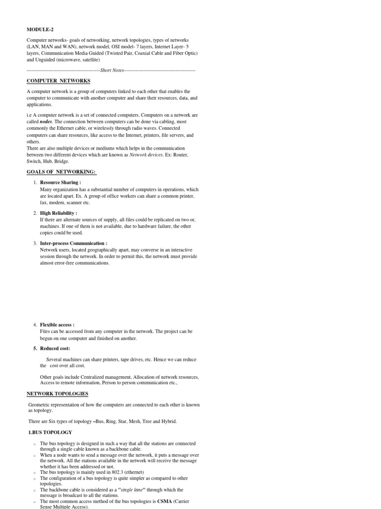 From Osi Pdf Network Topology Osi Model