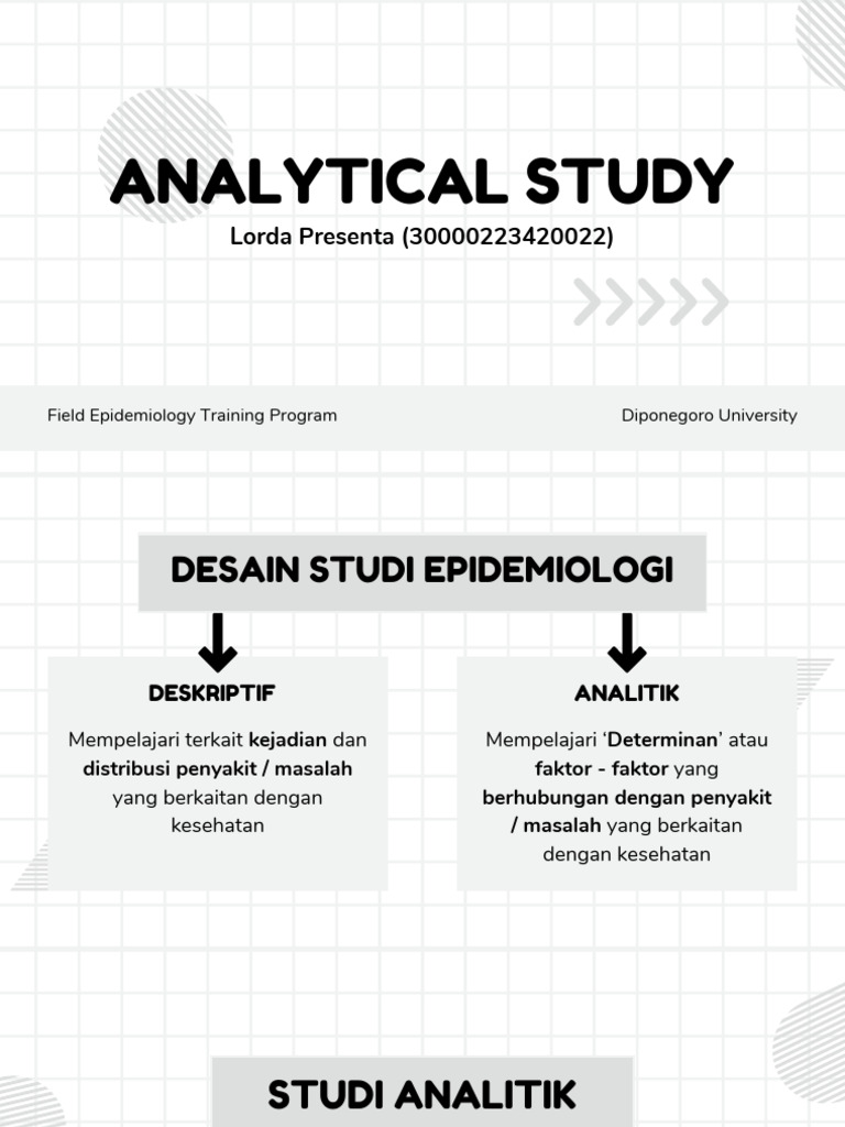 Perbandingan Studi Case-Control dan Cross-Sectional | PDF | Pengembangan Diri | Kesehatan Holistik