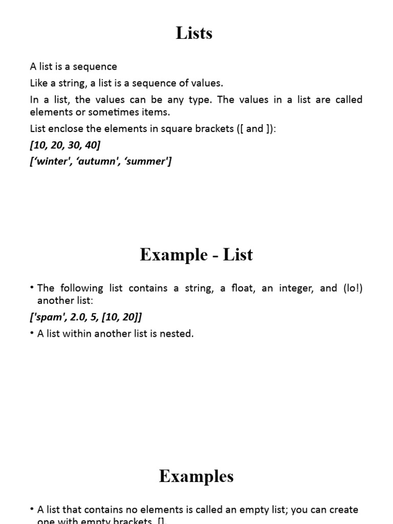 Python Notes Part 2 Pdf Data Type String Computer Science