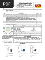 Lifting Equipment Inspection Checklist | PDF | Technology & Engineering