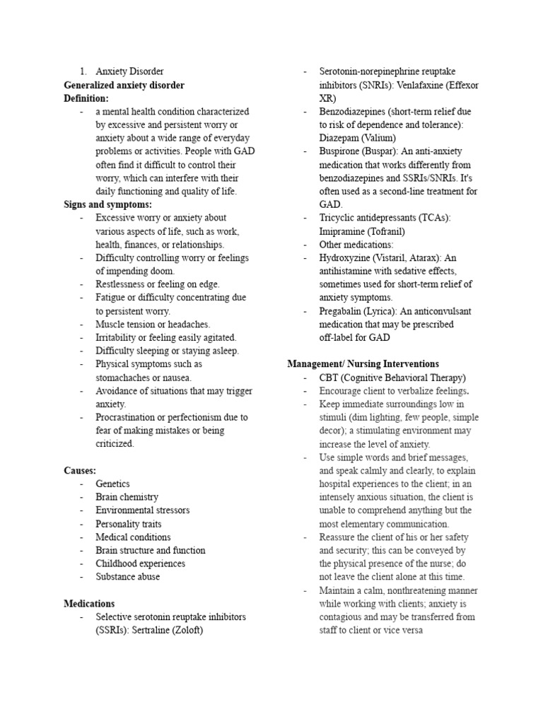 PSYCH-ORAL-REVIEWER-ALL | PDF | Obsessive–Compulsive Disorder | Bipolar ...