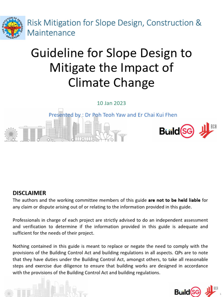 1 Guideline For Slope Design | PDF | Soil Mechanics | Drainage