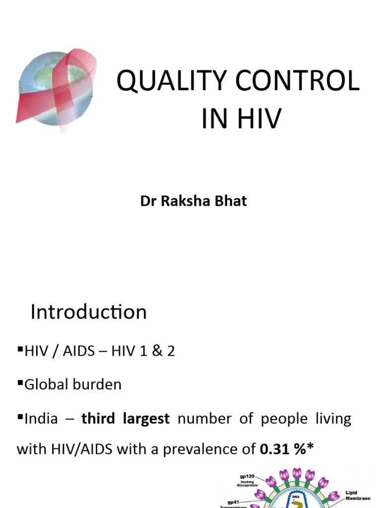 QC Hiv Seminar - Raksha | PDF | Diagnosis Of Hiv/Aids | Elisa
