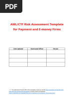 MLRO Report Template Guide | PDF | Money Laundering | Regulatory Compliance