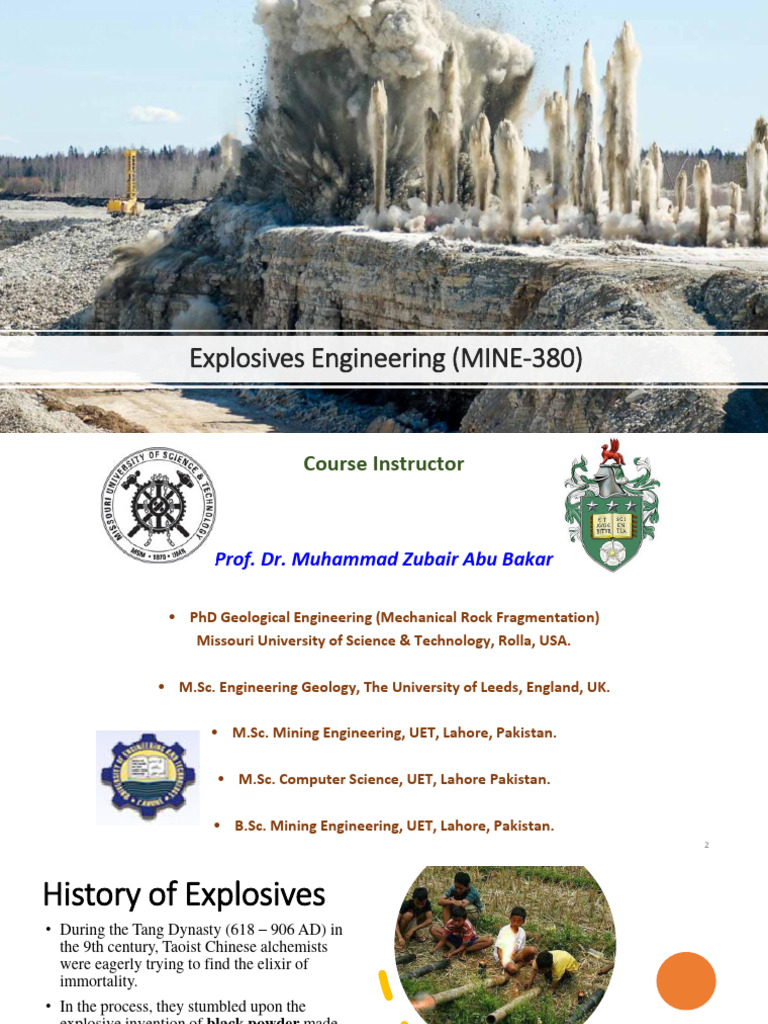 History of Explosives in Warfare | PDF