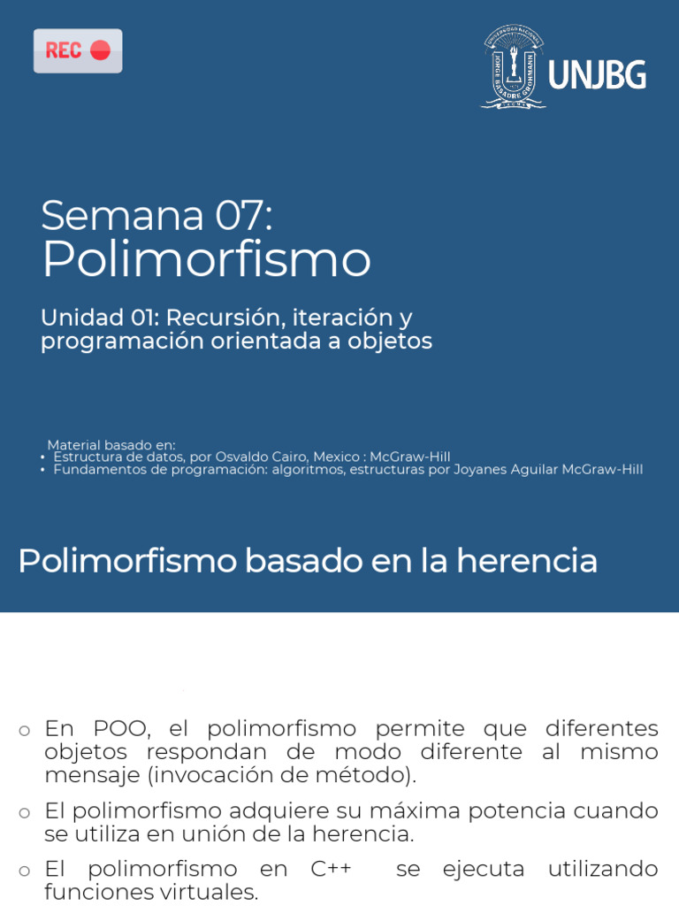 07 Polimorfismo | PDF | C ++ | Arquitectura de sistemas