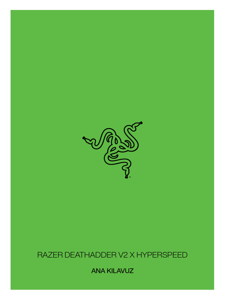 Razer Deathadder v2 X Hyperspeed1709726784 | PDF