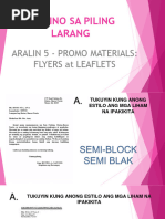Filipino 12 Flyers at Leaflets | PDF