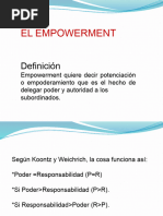 Elementos y Fases de La Implementación Del Empowerment - GV | PDF | Empoderamiento | Business