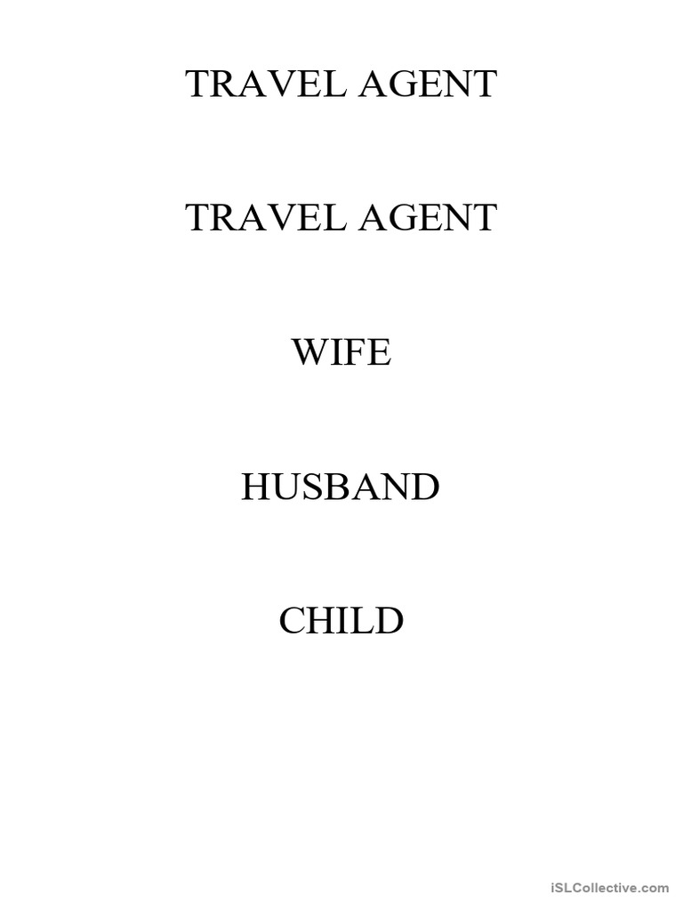 Traveling Agency - Role Play | PDF | Hotel