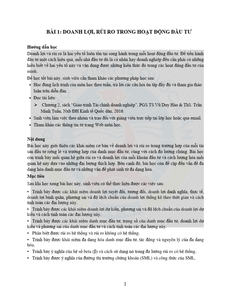 TCDN2 - Bai Giang Text - Bai 1 | PDF