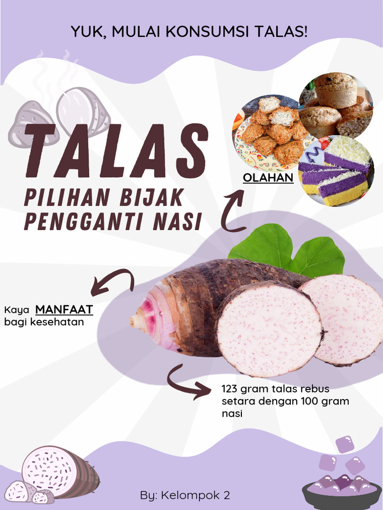 Poster Talas | PDF | Kesehatan Holistik