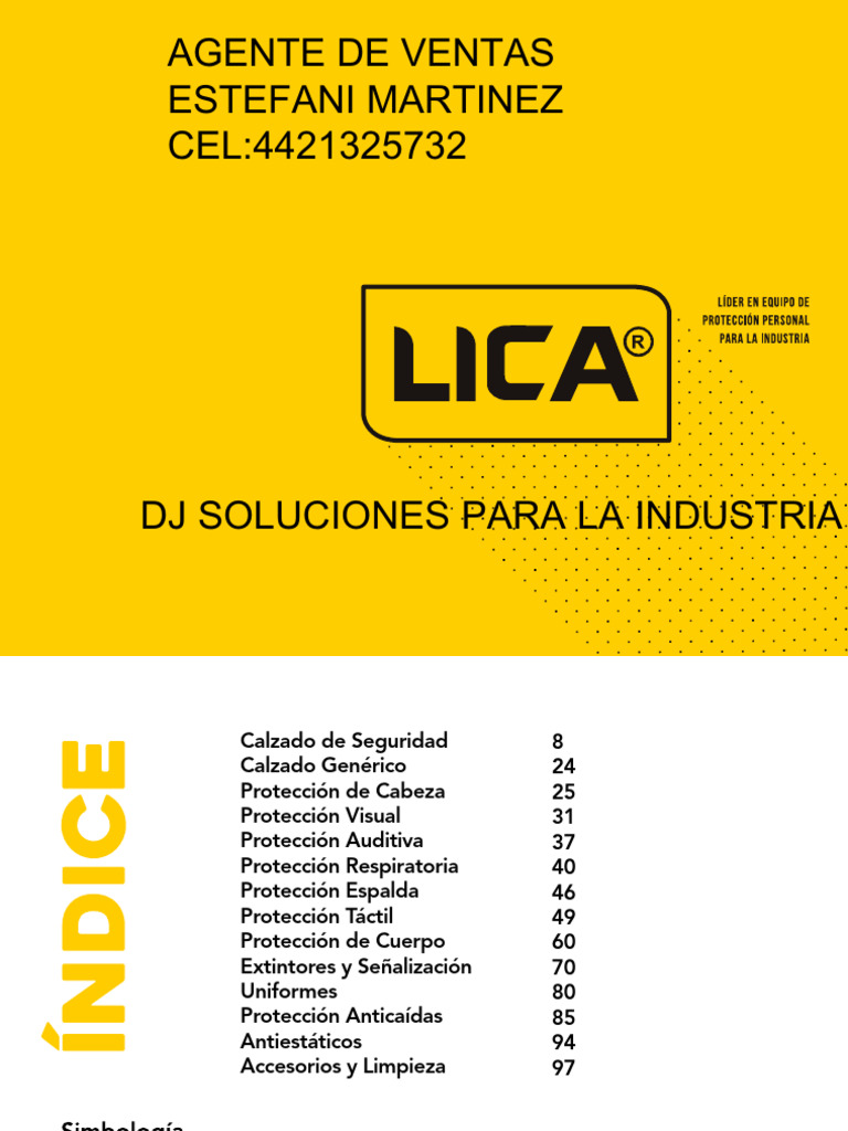 Catalogo Lica 2021 | PDF | Materiales | Sector secundario de la economía