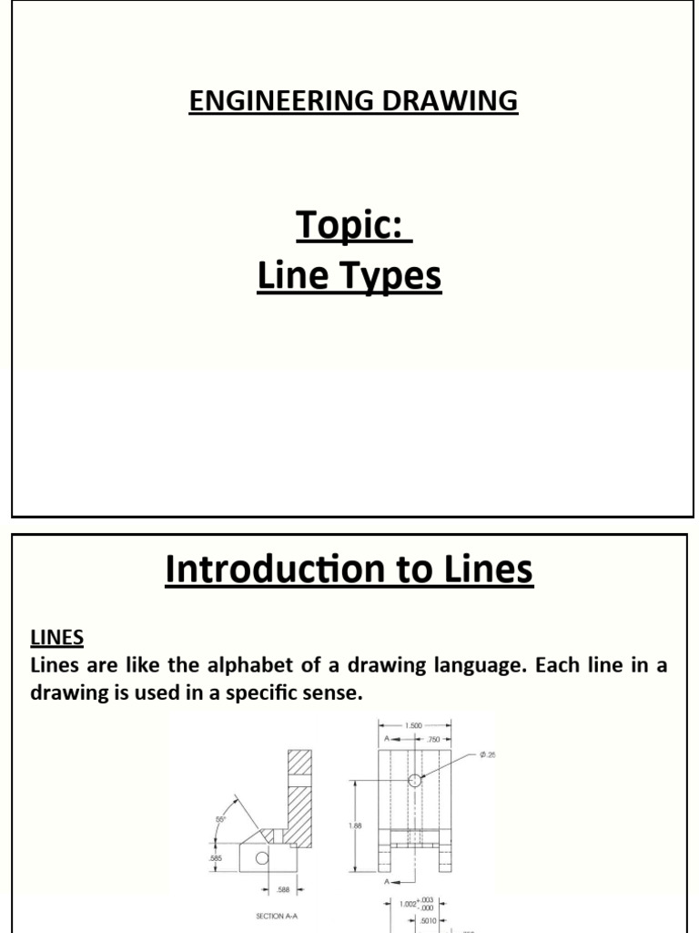 Line Types | PDF | Home & Garden