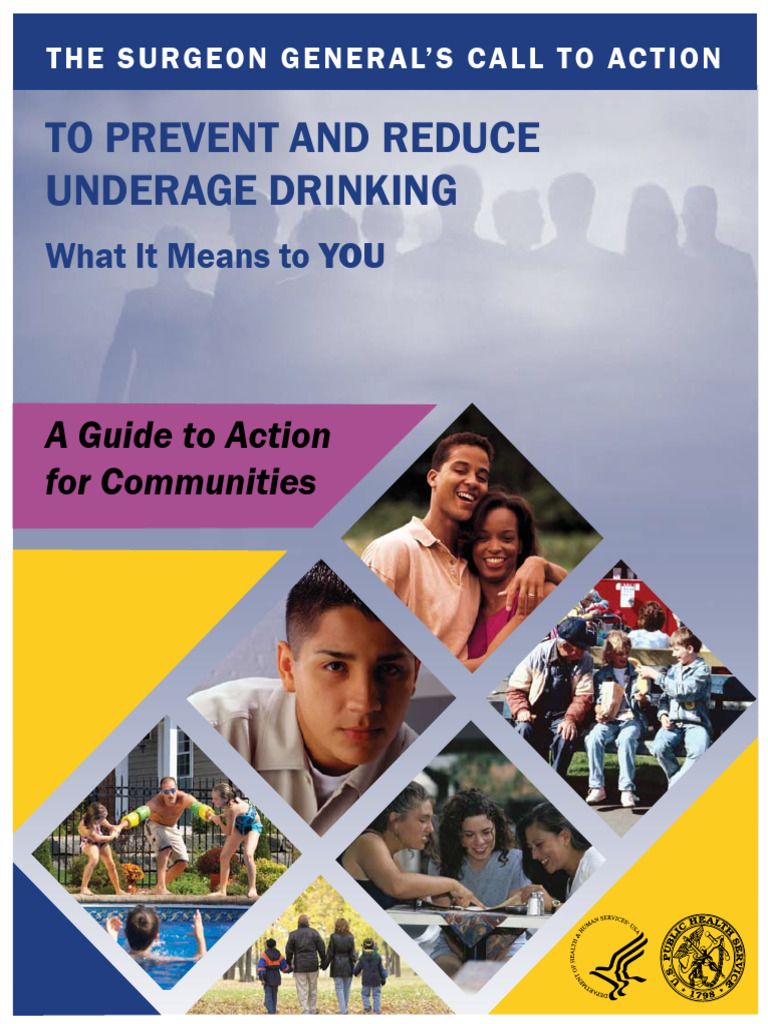 Underage Drinking Community Guide | PDF | Adolescence | Drink