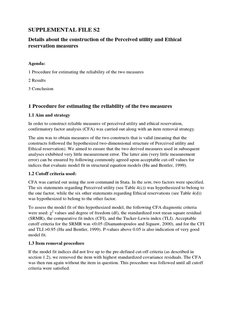 Supplemental File S2 | PDF | Statistical Theory | Applied Mathematics