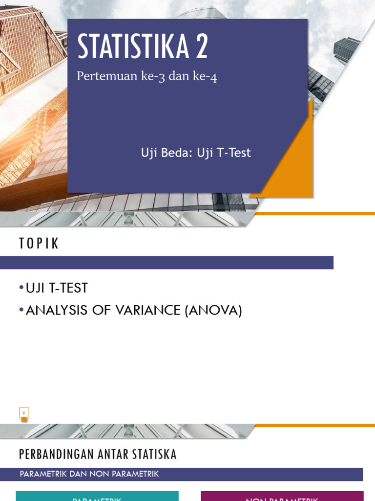 Panduan Uji T-Test dalam SPSS | PDF