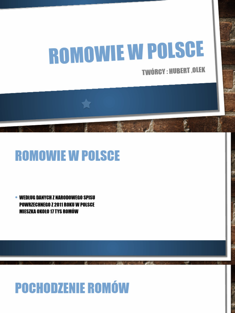 Romowie W Polsce 3-1 | PDF