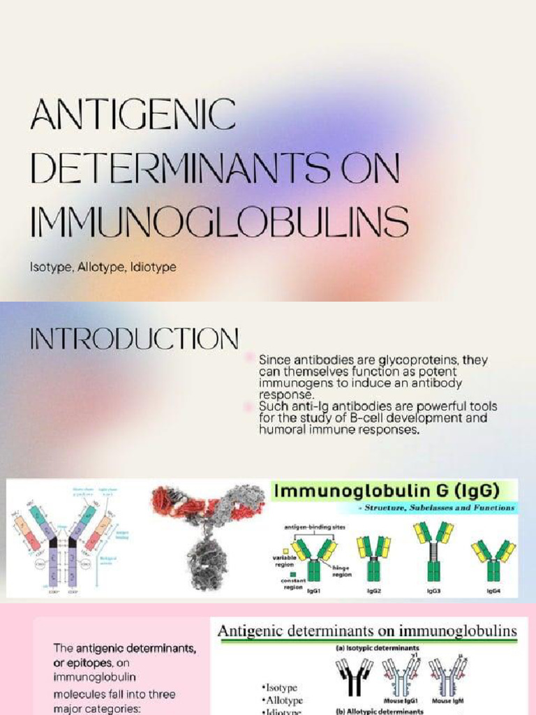 Antigenic Determinants | PDF