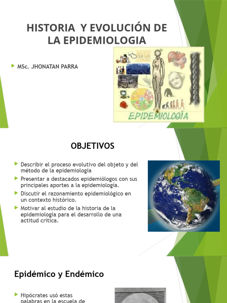 Contexto Historico y Evolución de La Epidemiologia | PDF | Epidemiología | Virus de la Influenza ...
