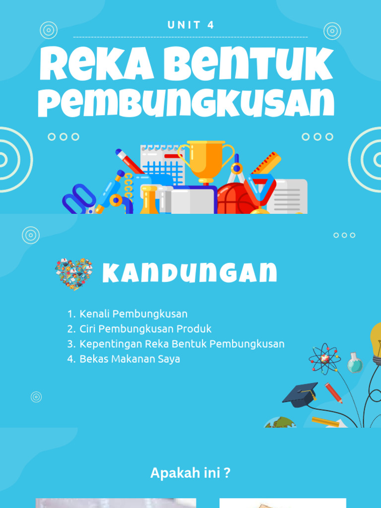 Unit 4 - Reka Bentuk Pembungkusan | PDF