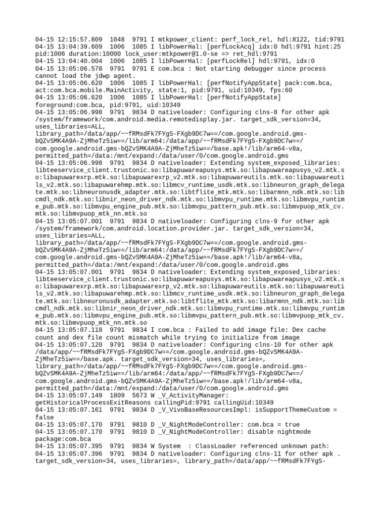 Log | PDF | Operating System Families | Computer Engineering