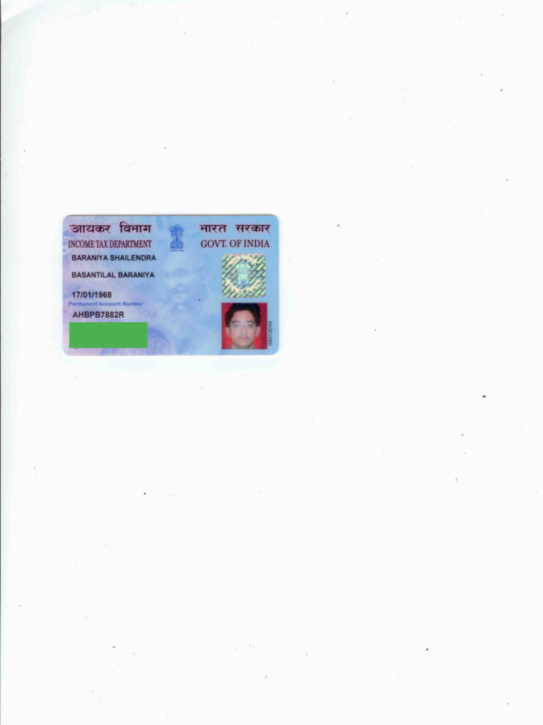 Pancard | PDF