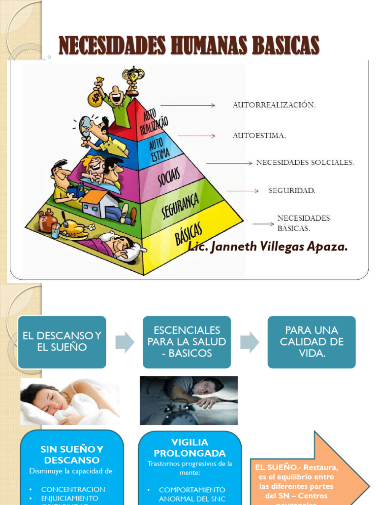 Necesidades Humanas Basicas | PDF | Dormir | Mente