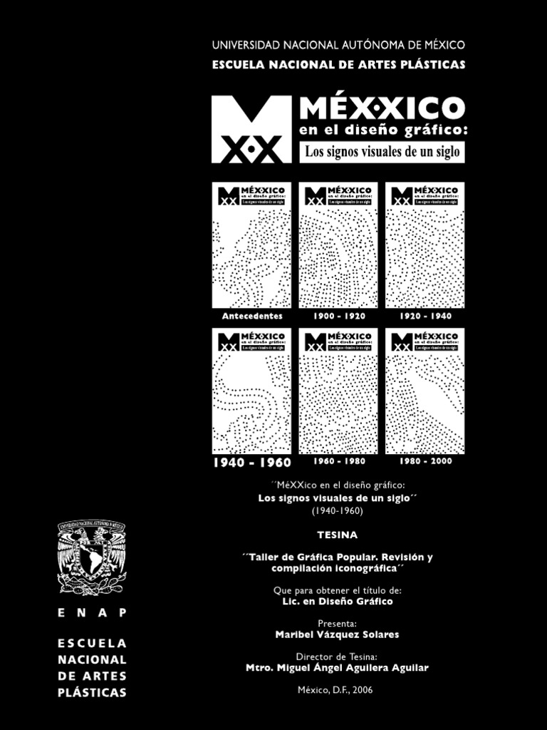 Los Signos Visuales de Un Siglo : Méxxico en El Diseño Gráfico: (1940 ...