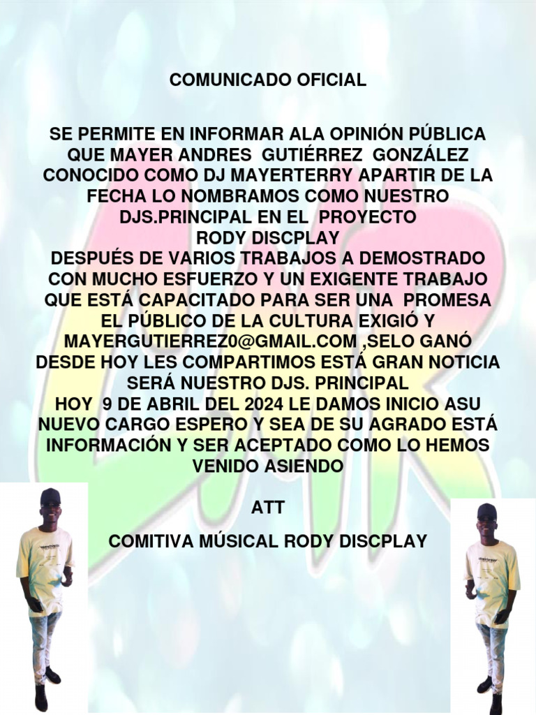 Comunicado 1 | PDF | Política