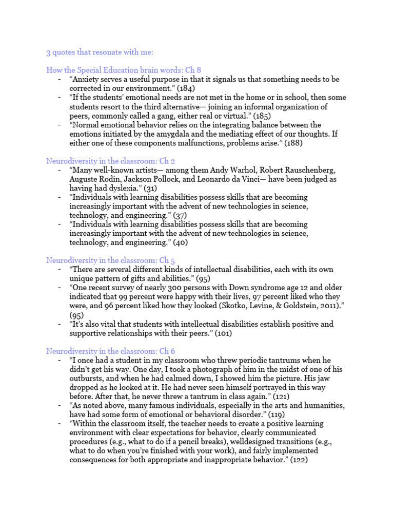Annotated-Moduel 203 20assignment-1 | PDF | Mental Disorder | Intellectual Disability