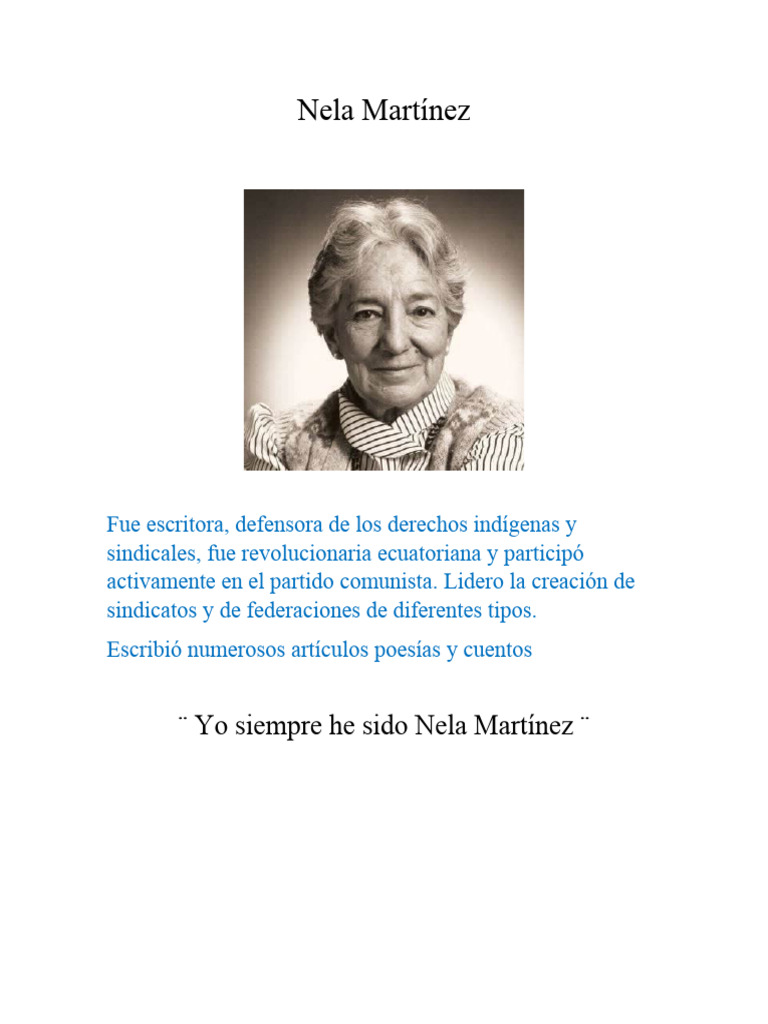 Nela Martínez | PDF