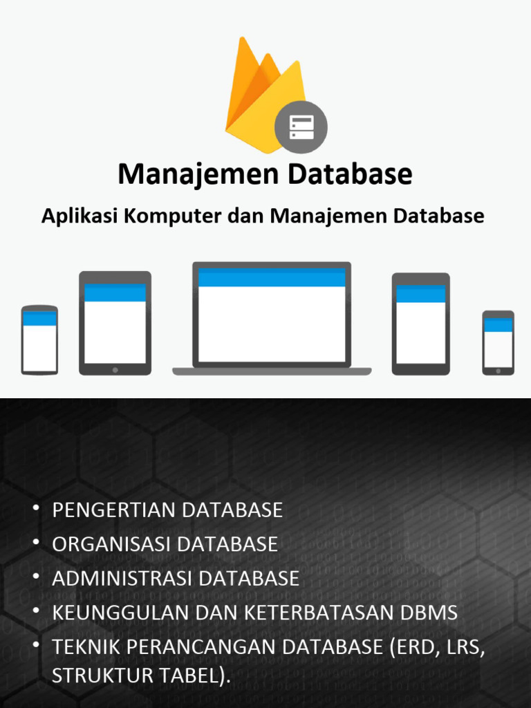 Materi 9 - Manajemen Database | PDF