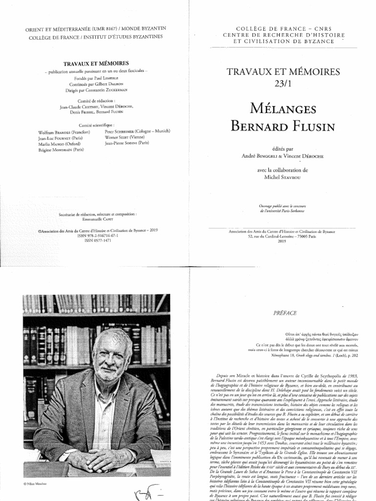 TM 23.1 (2019) (Mélanges Bernard Flusin) | PDF