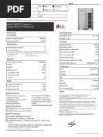 Daikin FXMQ-PAVE Technical Data Sheet | PDF | Thermostat | Equipment