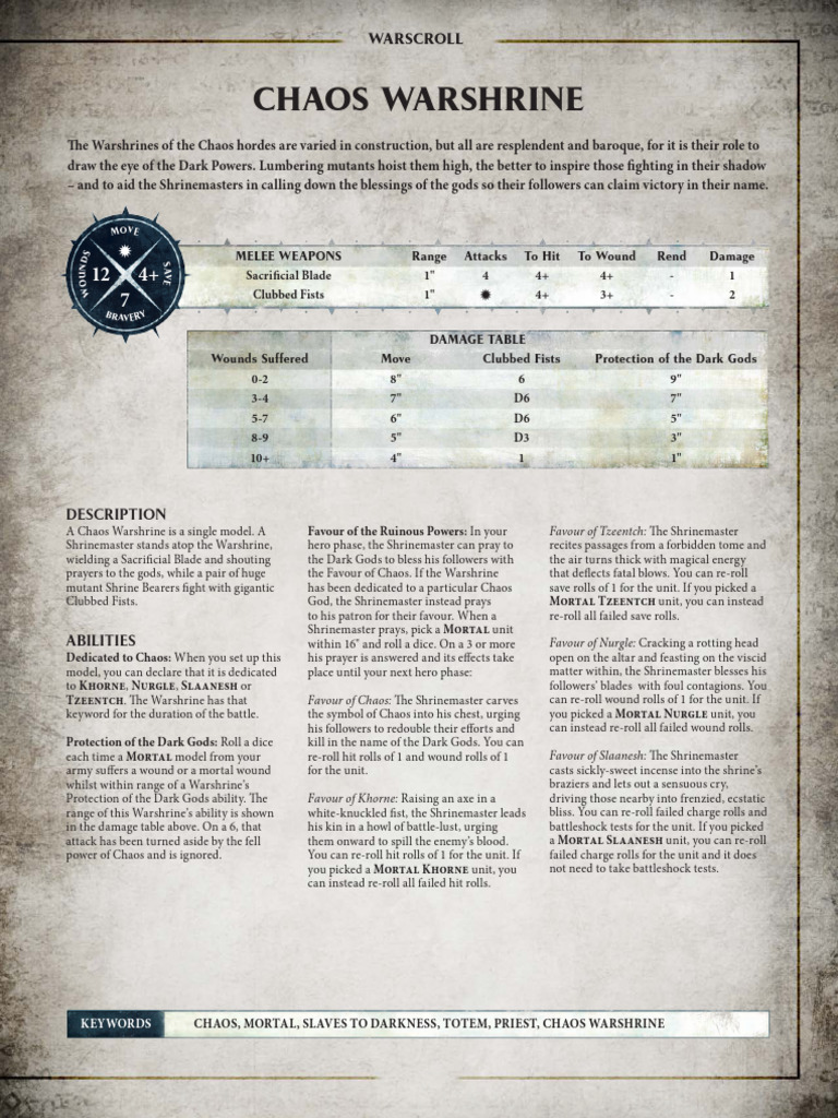 aos-warscroll-chaos-warshrine-en | PDF